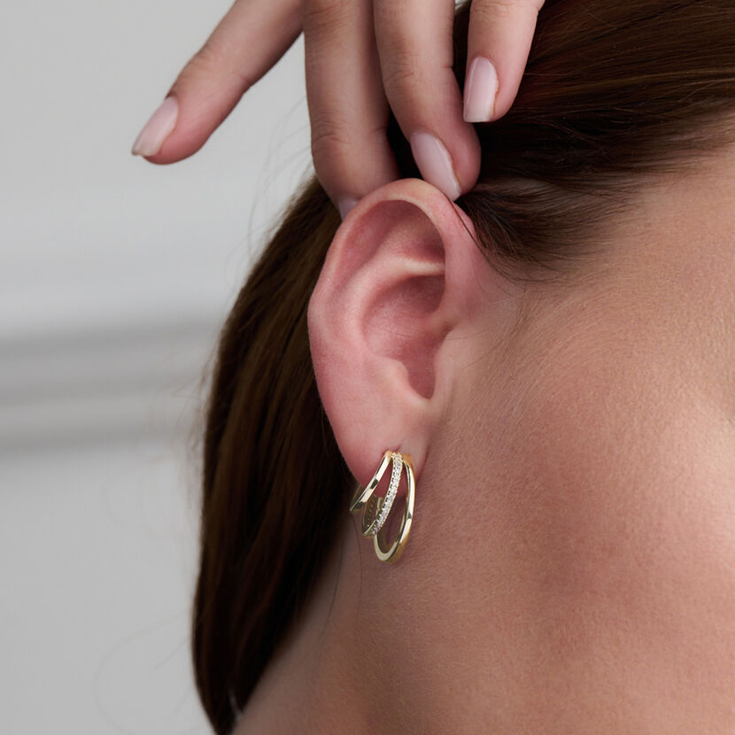 Classics Gold Multi Hoop Earrings | Olivia Burton London